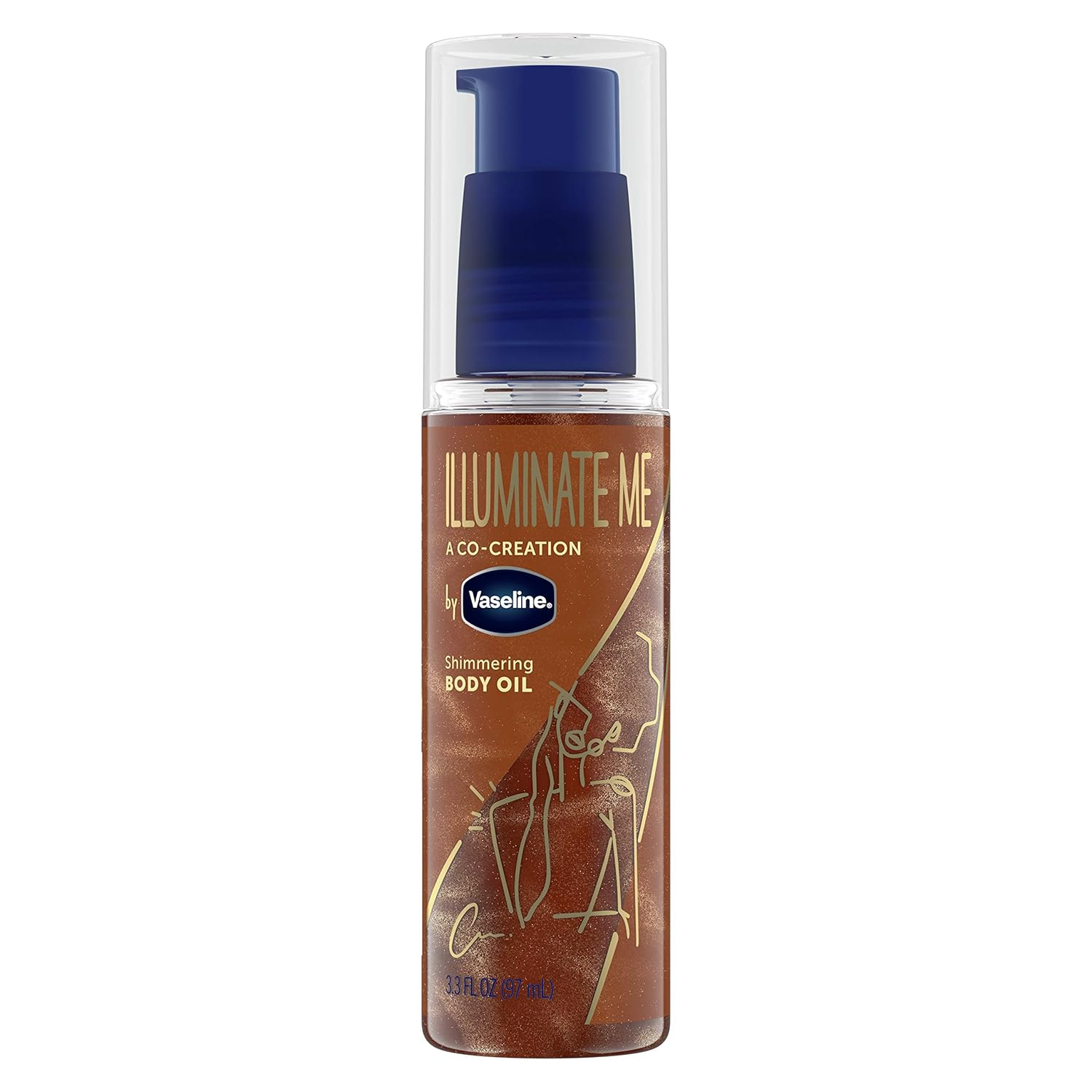 Vaseline Illuminate Me Shimmering Body Oil - 95ml – Moon Kuwait