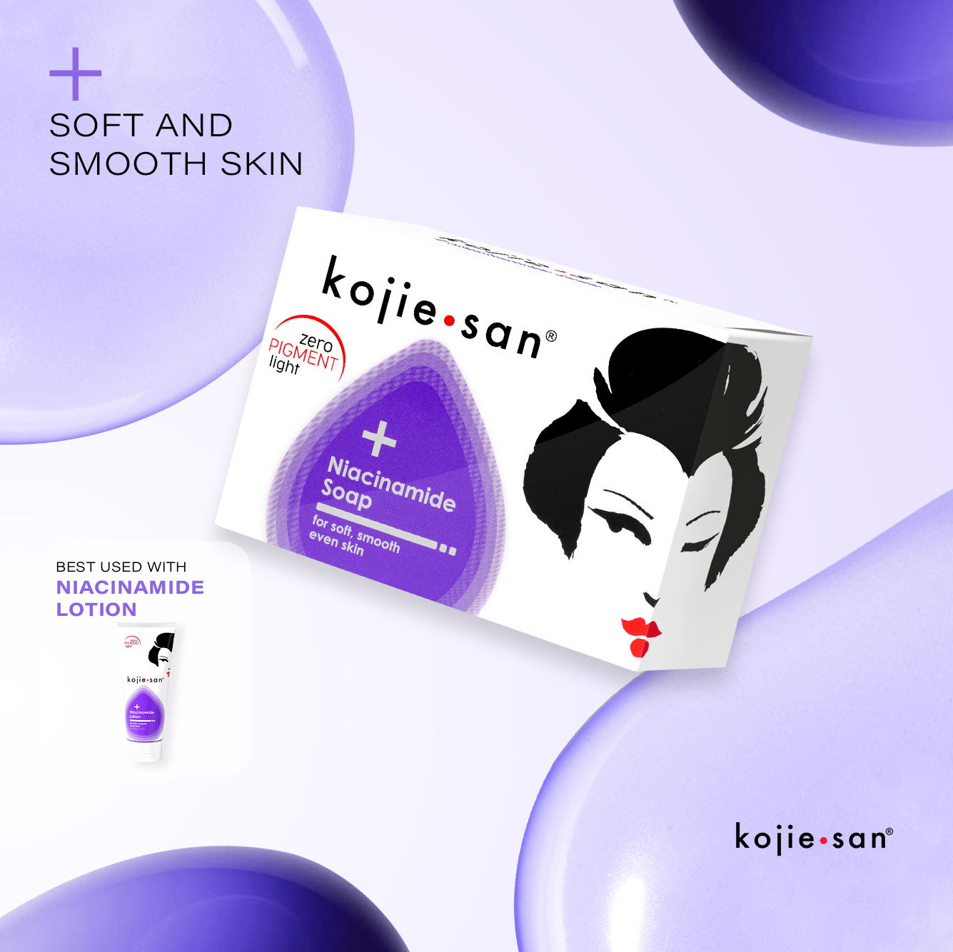 Kojie San Niacinamide Soap - 100g – Moon Kuwait