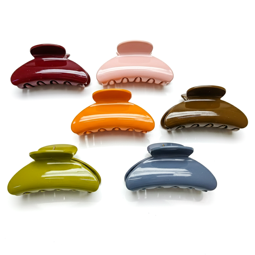 Unique Design Hair Claw Clips - 6 Pcs (C138) – Moon Kuwait