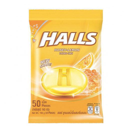 Halls Honey Lemon Candy 50pcs 140g – Moon Kuwait