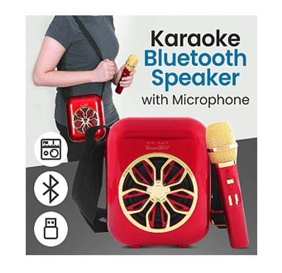 Smart Berry Portable Wireless Karaoke Speaker M21 – Moon Kuwait