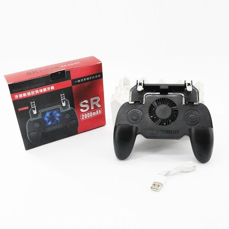 SR Gamepad Cooling Fan Game Controller Joystick With Powerbank – Moon ...